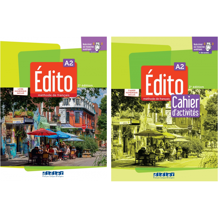 Textbook EDITO A2 | Alliance française de Paris