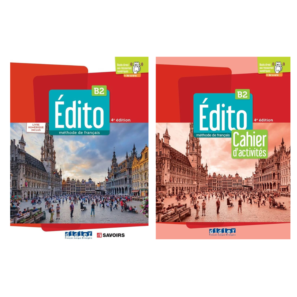 Textbook EDITO B2 | Alliance Française Paris - Île de France